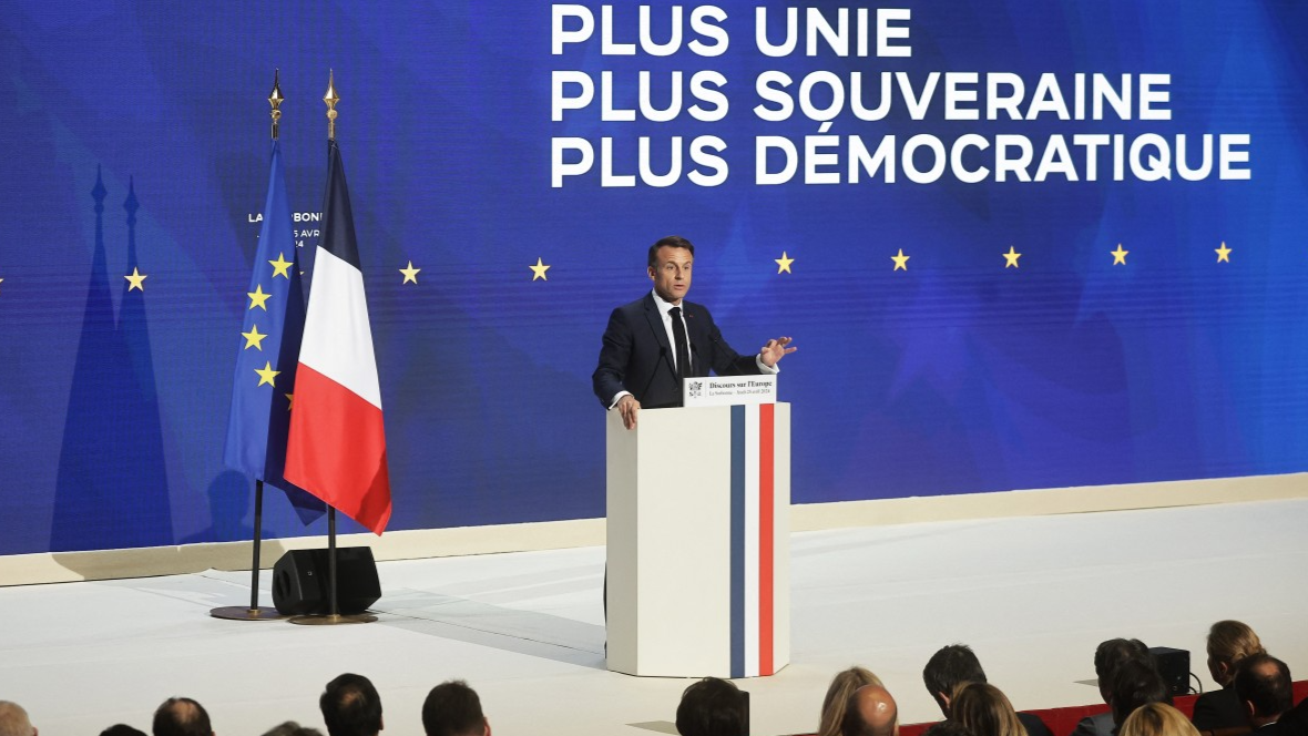 'Europe could die': Macron urges stronger defenses, economic reforms