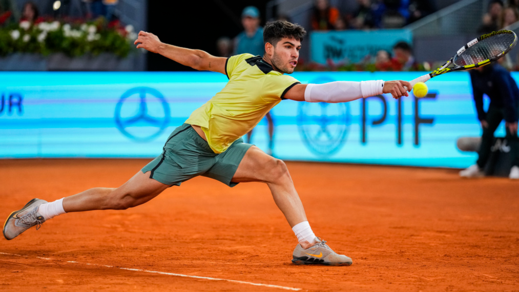 Flawless Rublev knocks out champion Alcaraz to move into Madrid semis
