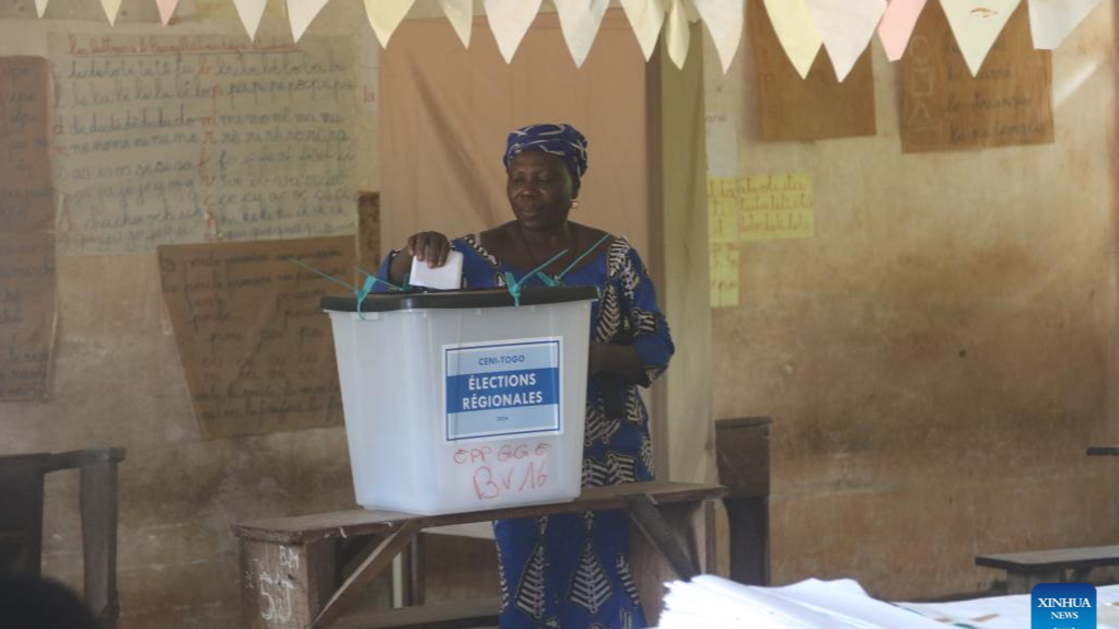Togo's ruling party wins majority in legislative election