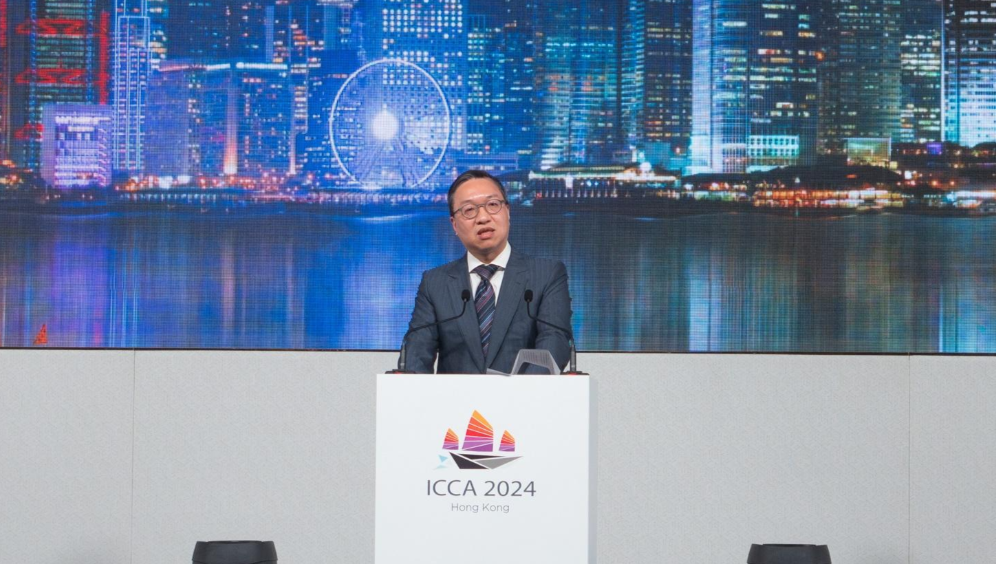 Lam stresses HK’s unique strengths as global arbitration hub