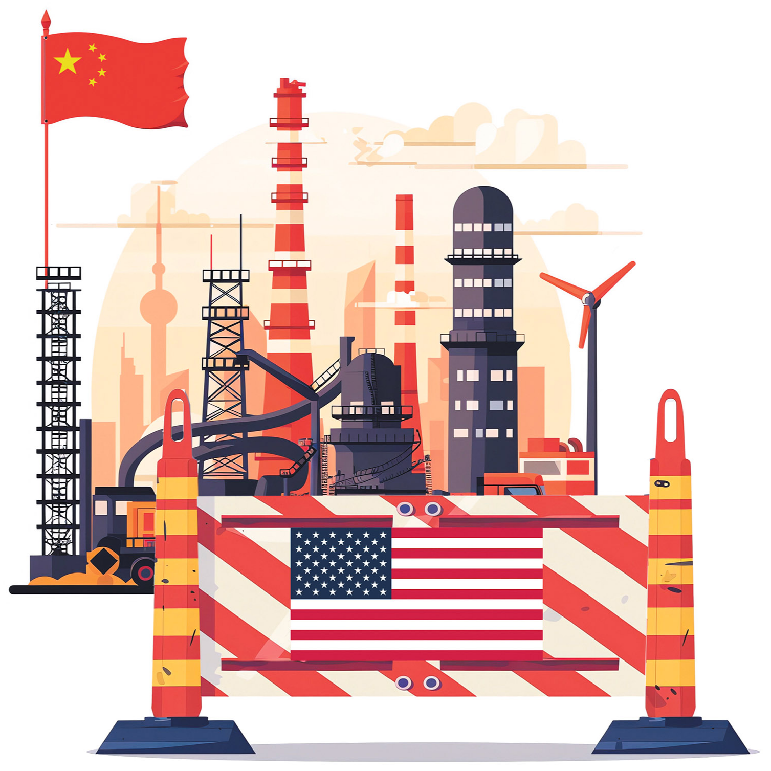 The three-dimensional US battle