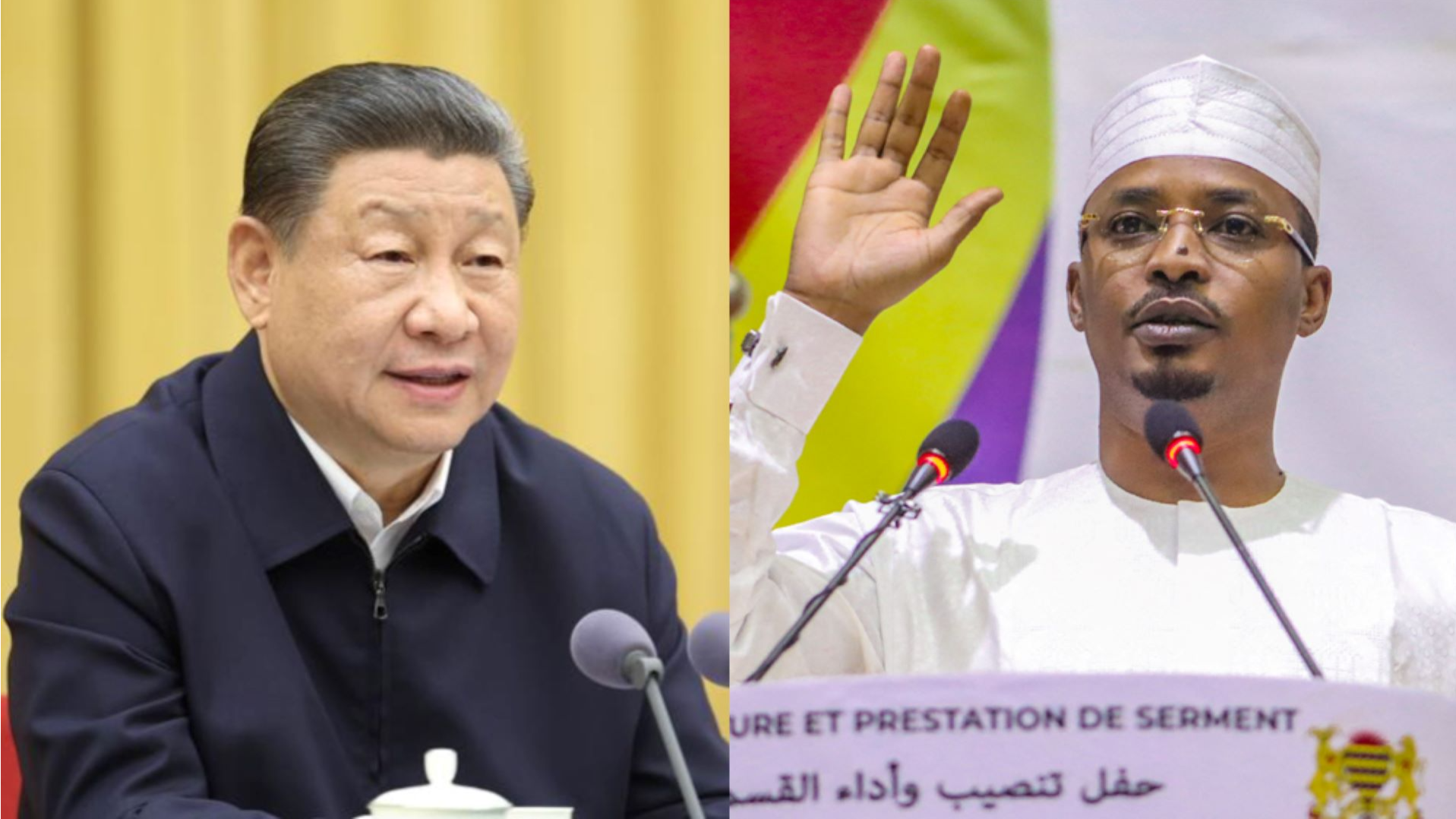 Xi extends congratulations to Chad's president-elect