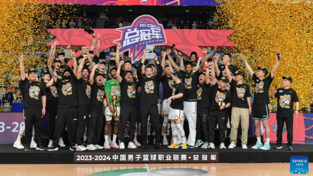 Liaoning wins third consecutive CBA championship