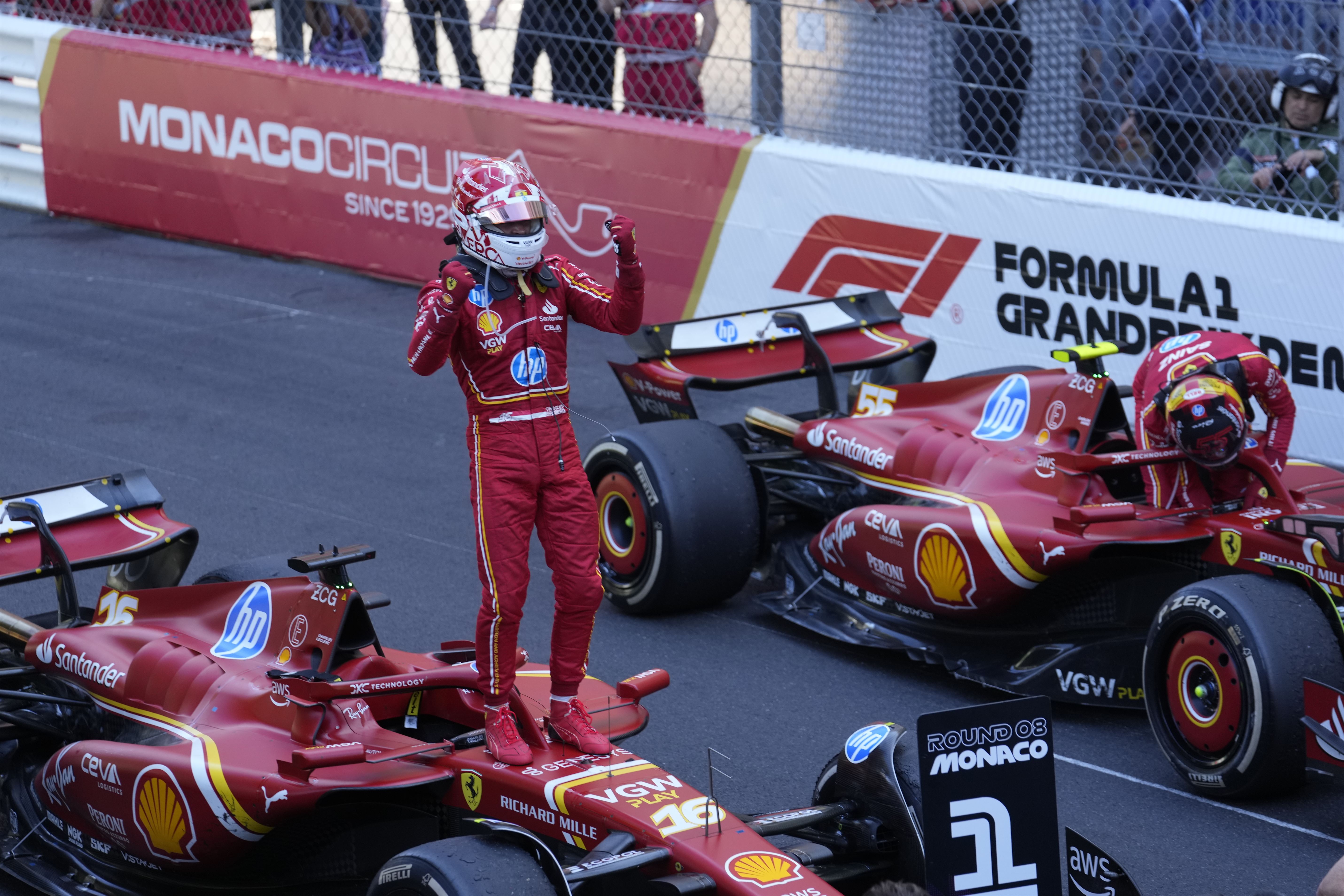 Leclerc Takes Emotional F1 Monaco GP Win