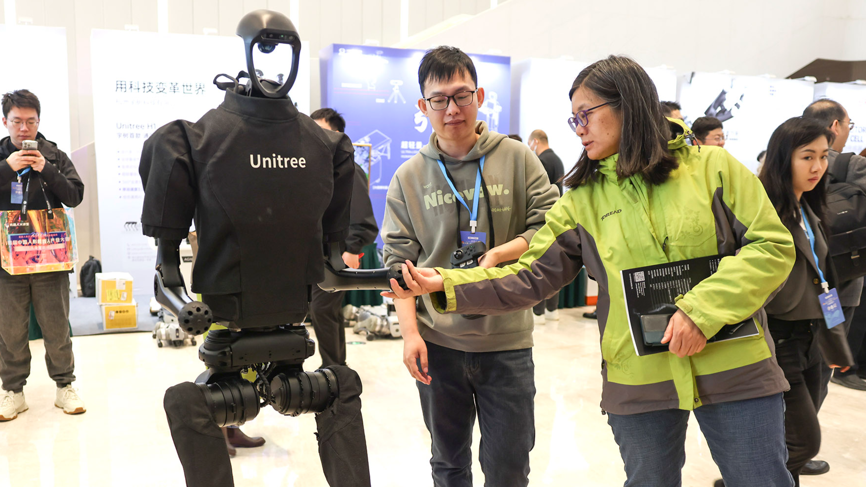 Tech giants embracing humanoid robots