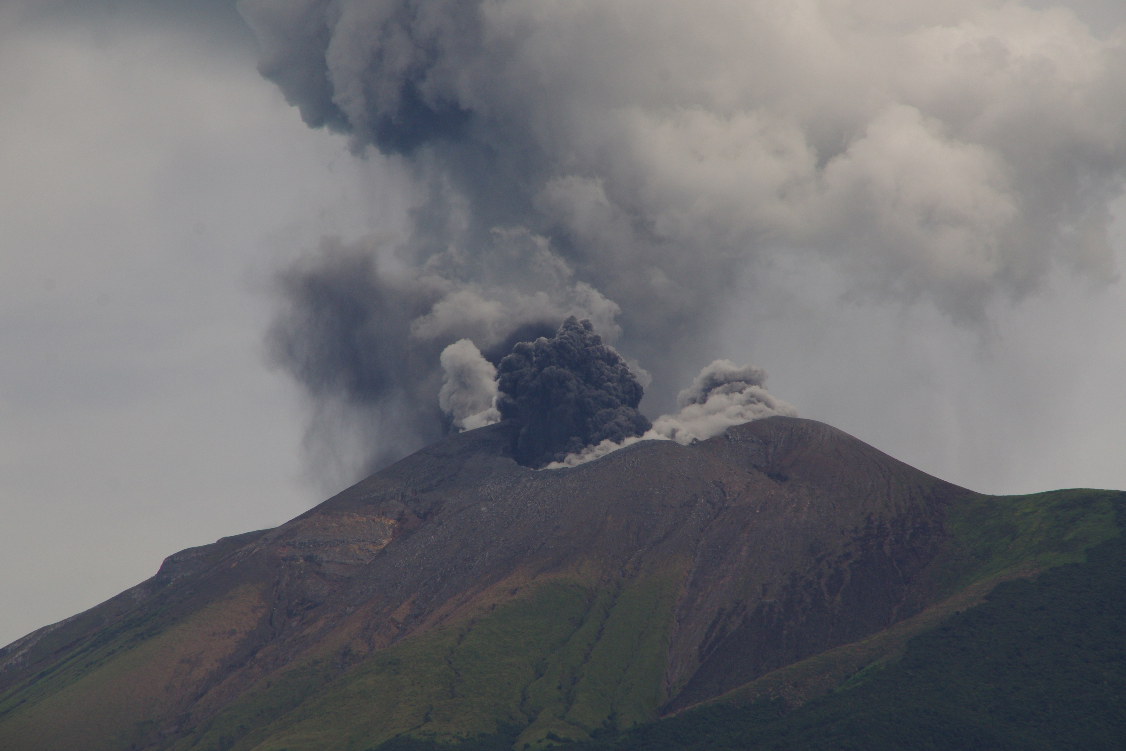 Philippine volcano erupts, spews 5km high plume of ash, gas