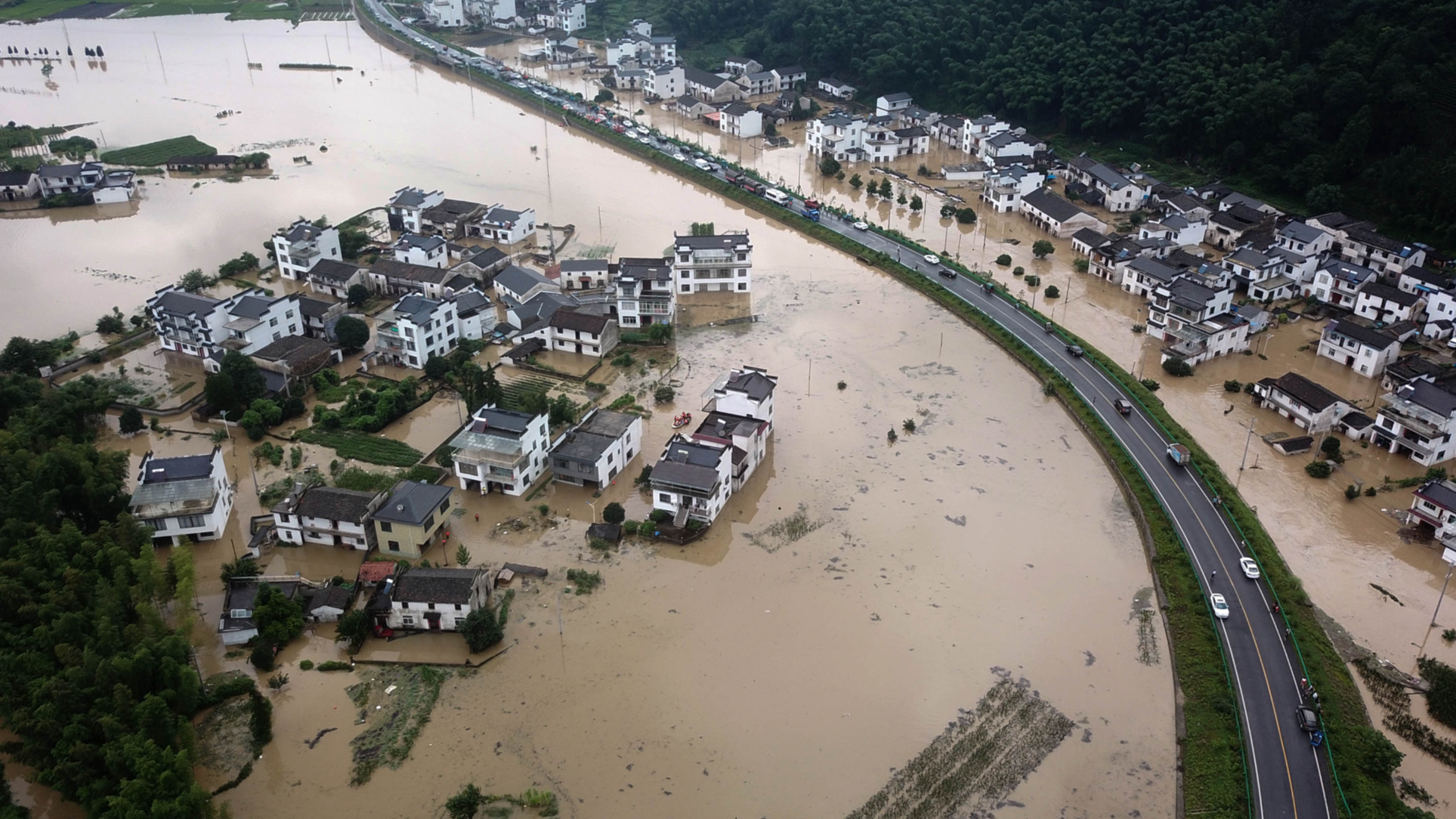 China activates emergency response to flooding in 2 provinces