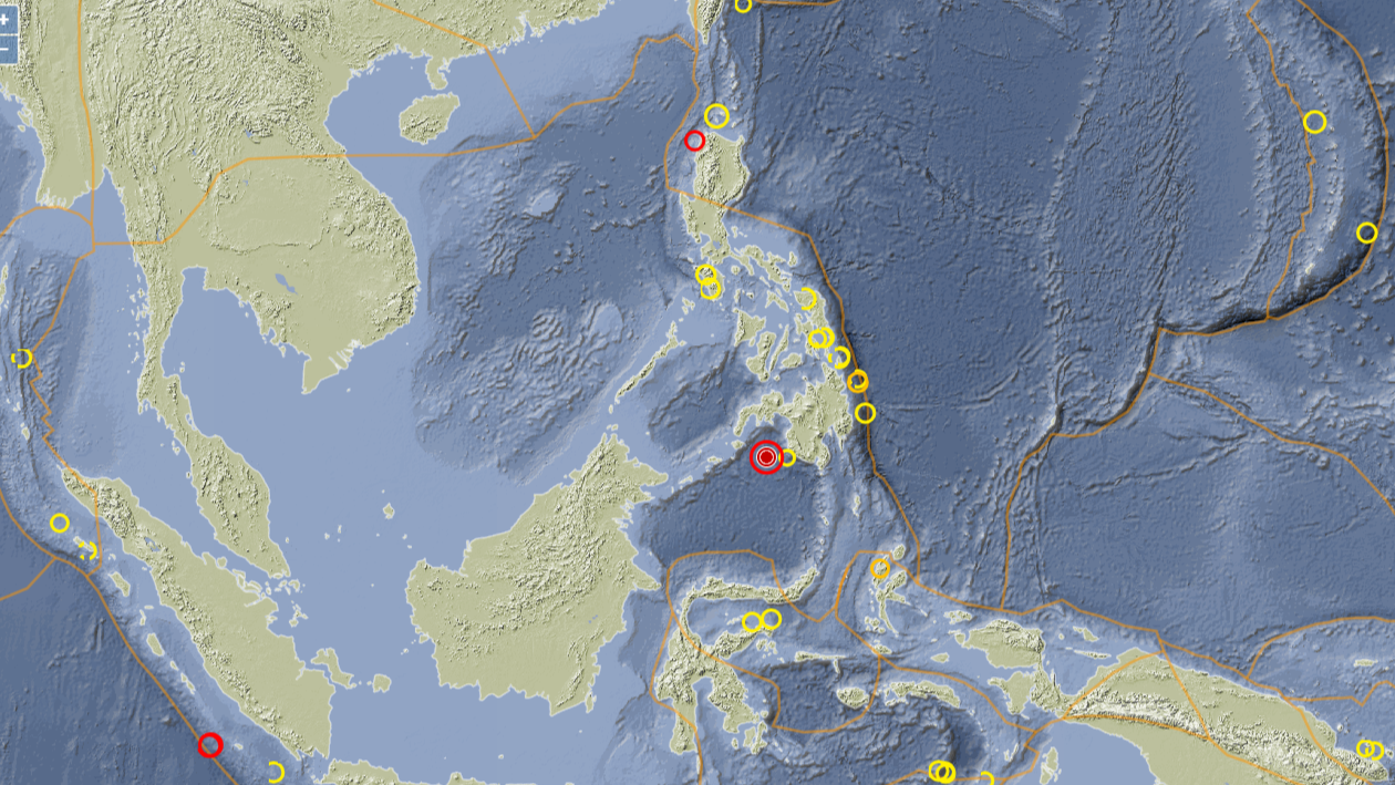 Earthquake of magnitude 6.7 strikes Mindanao, Philippines, GFZ says