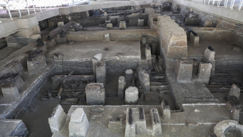 China discovers ancient building foundations from over 2,000 yrs ago
