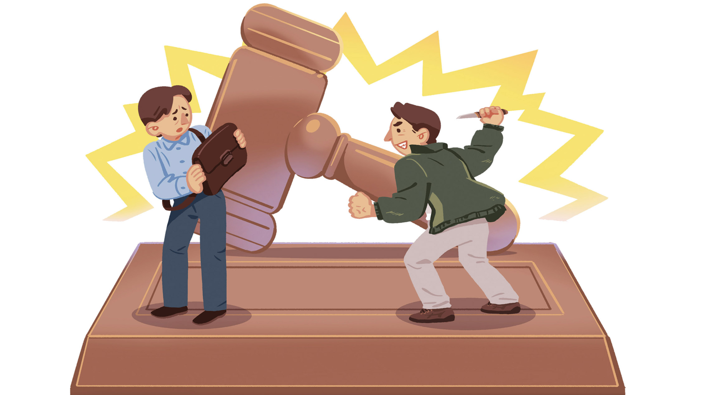 Justifiable defense protects people's rights