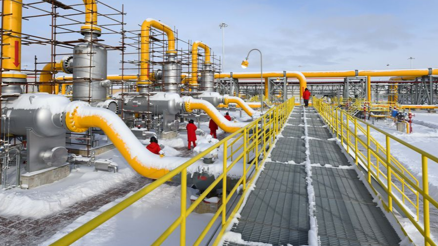 China-Russia east-route natural gas pipeline fully connected