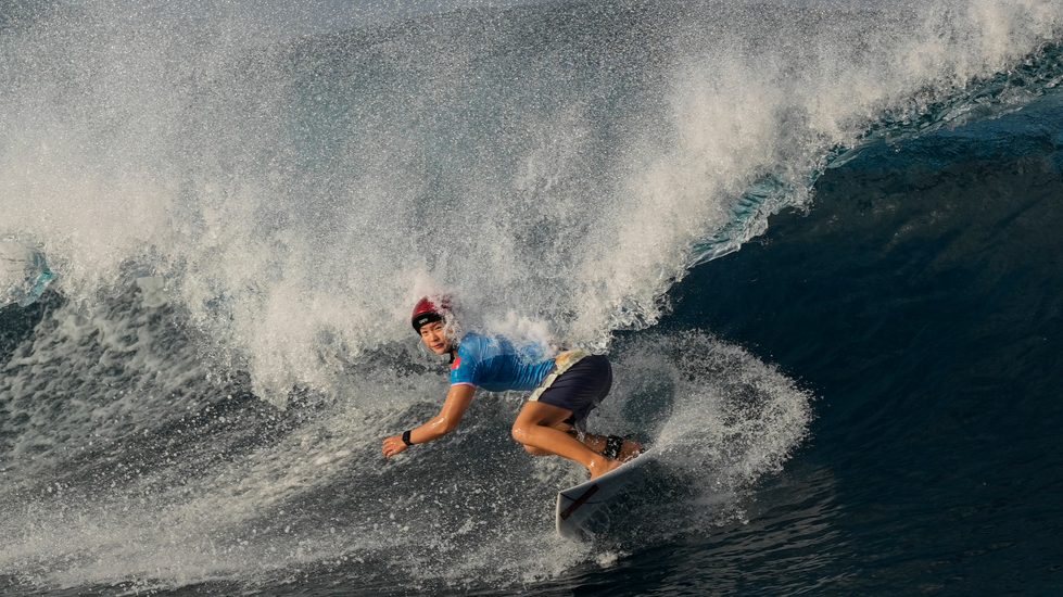 Teenage Chinese surfer Yang Siqi ends novel Olympic debut in Paris 2024