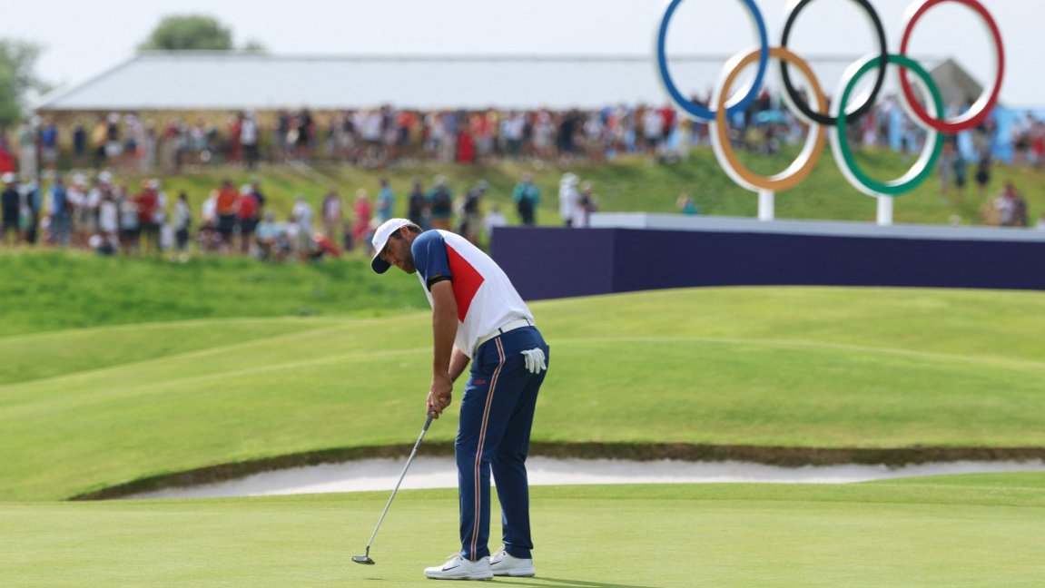 Golf: Scheffler wins gold after final flourish