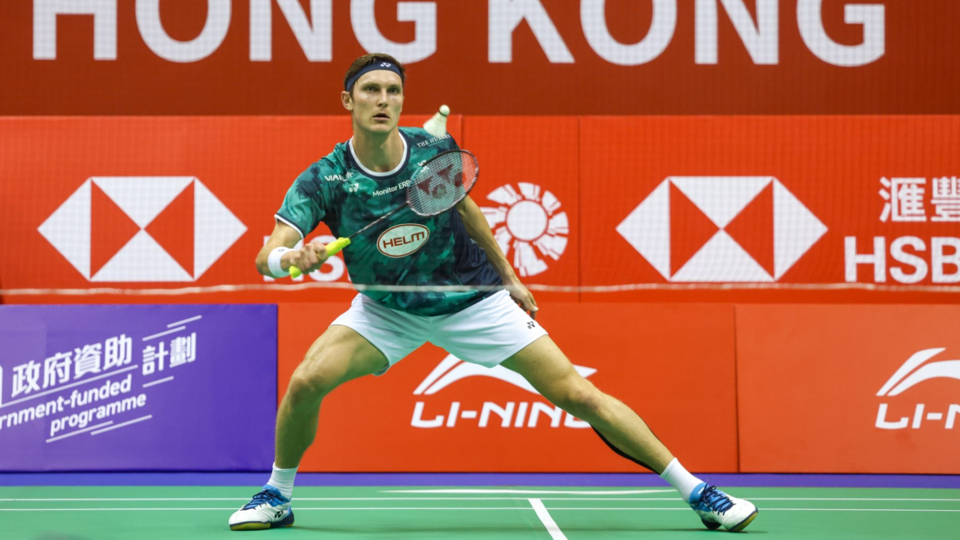 Olympic champion Axelsen reaches last eight at badminton Hong Kong Open