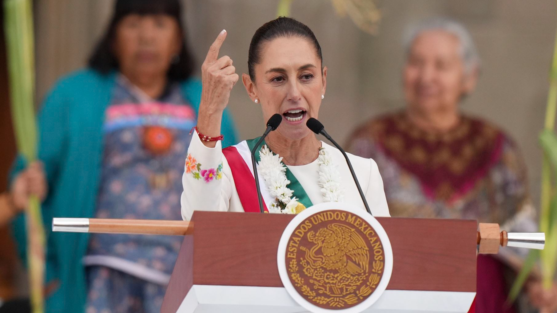 Claudia Sheinbaum sworn in as president of Mexico