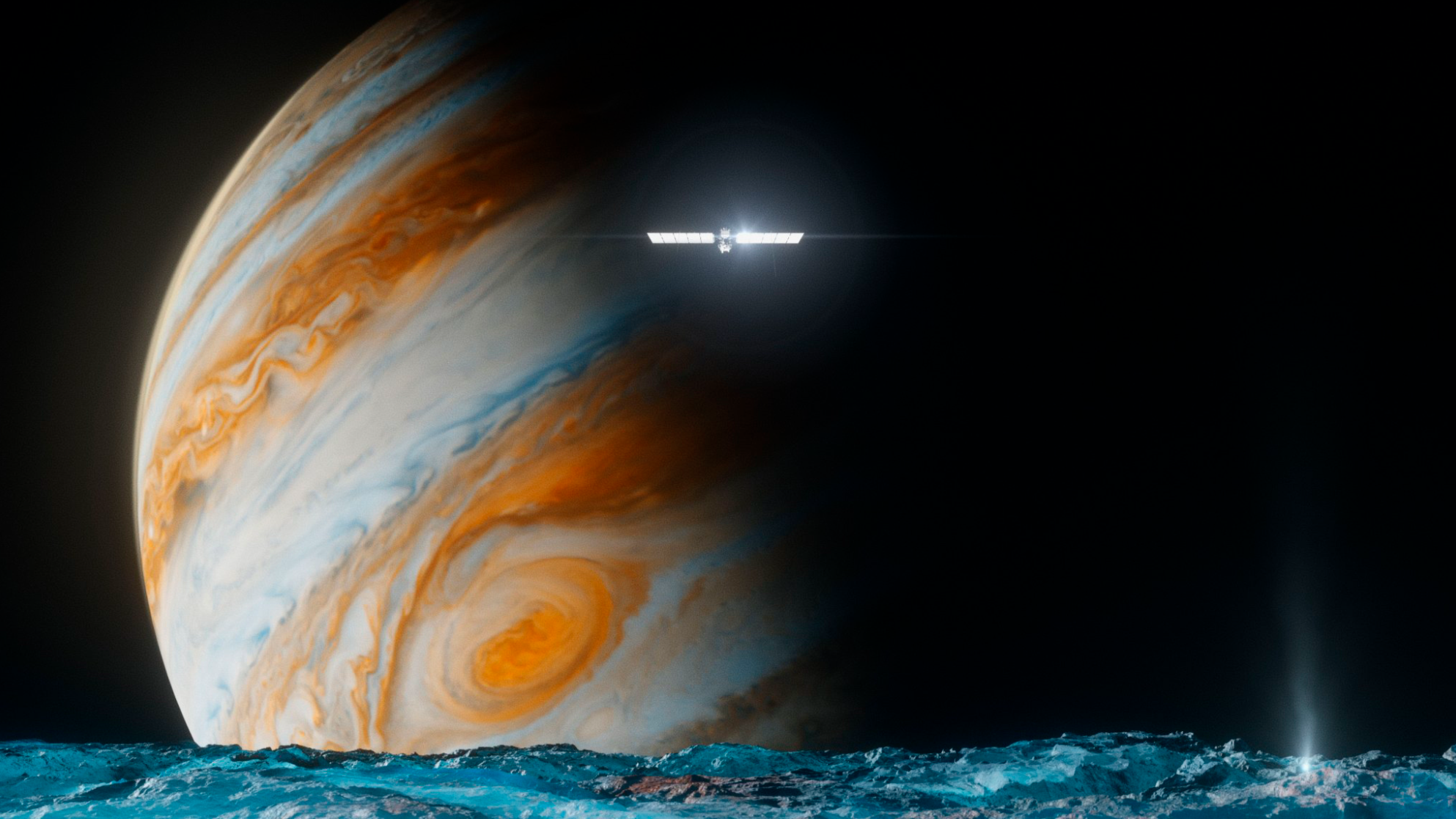 NASA launches spacecraft to gauge if Jupiter's moon Europa can host life
