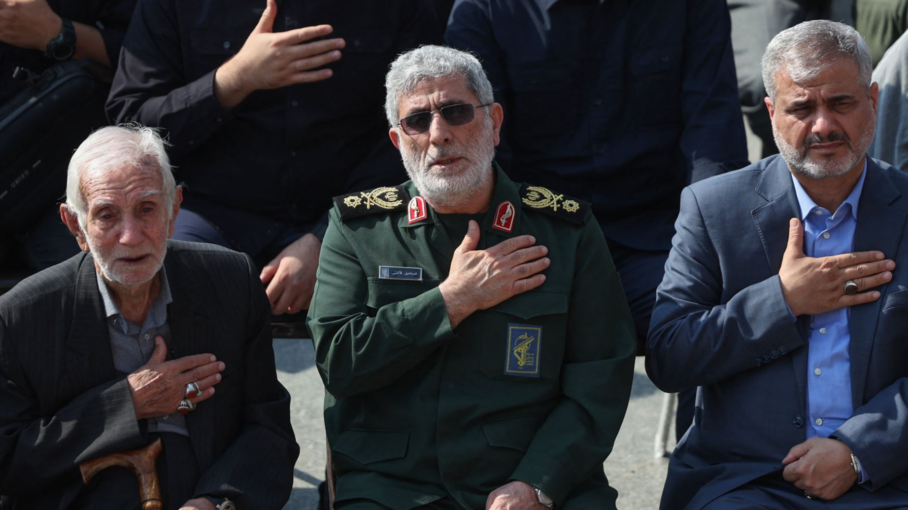 Iran's high-profile commander attends ceremony in Tehran