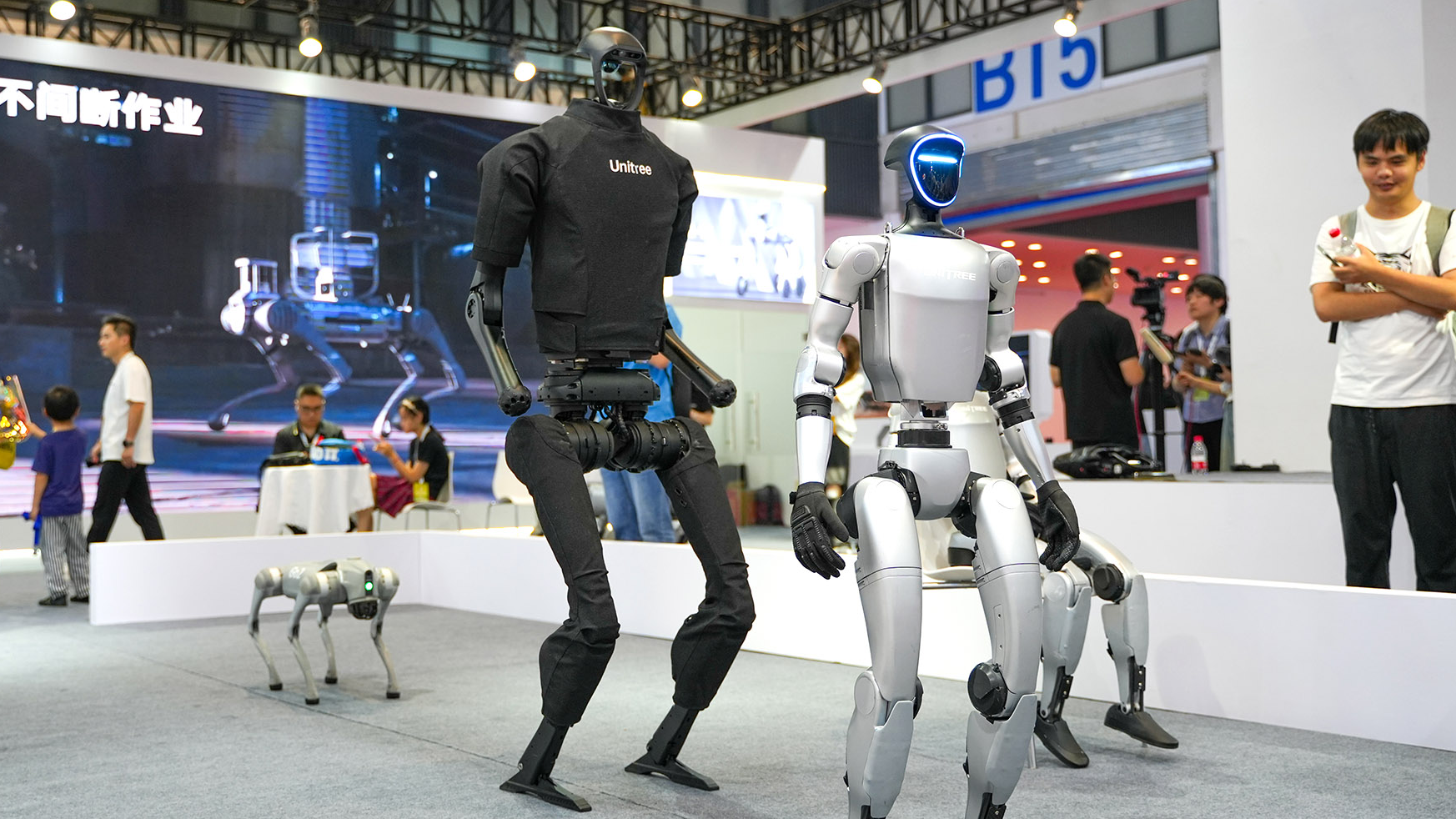 Humanoids make waves on factory floors