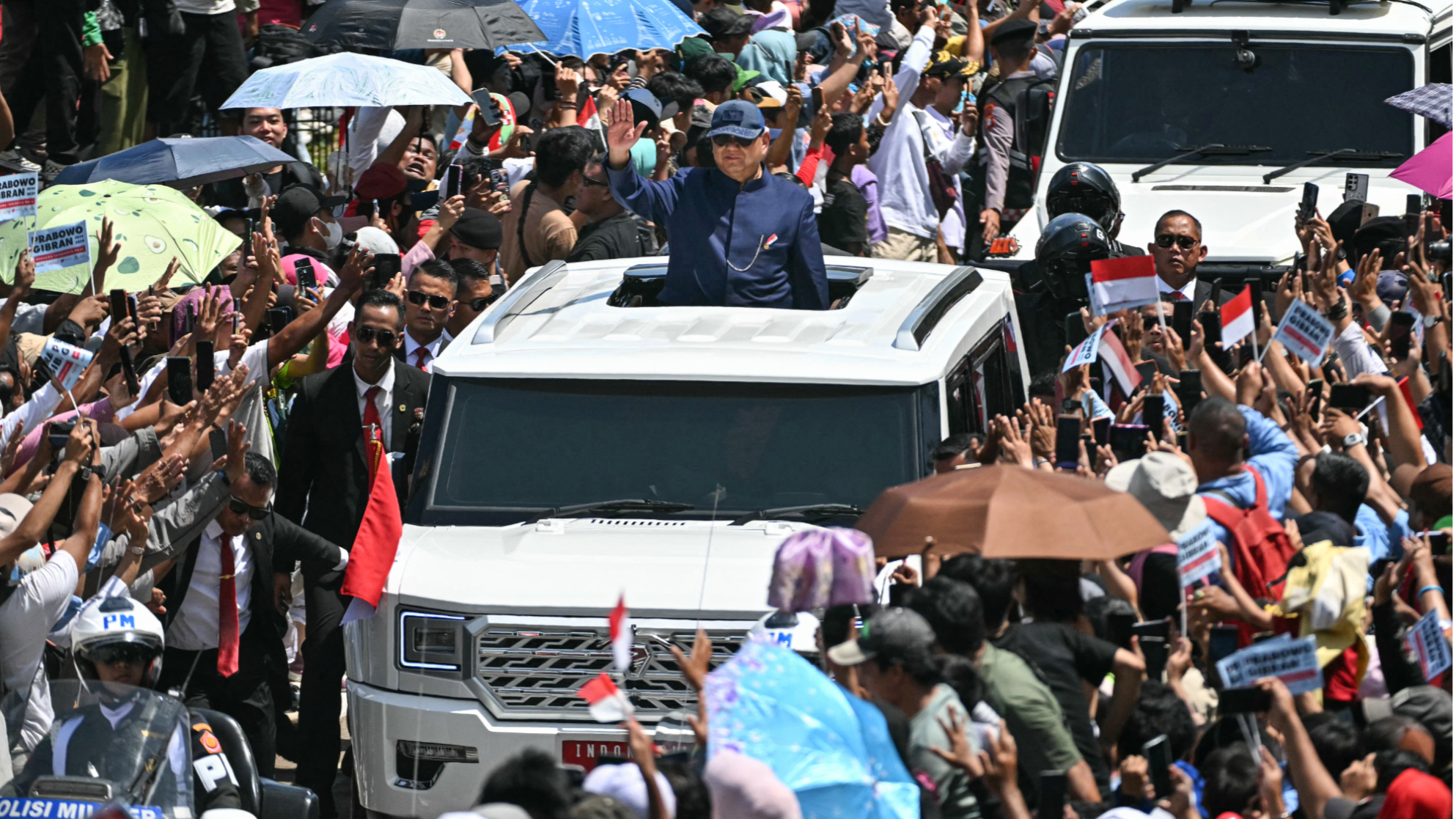 Prabowo Subianto sworn in as Indonesian president