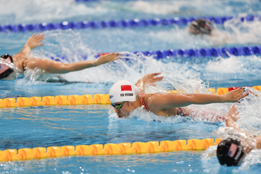 China win two more gold medals at Swimming World Cup