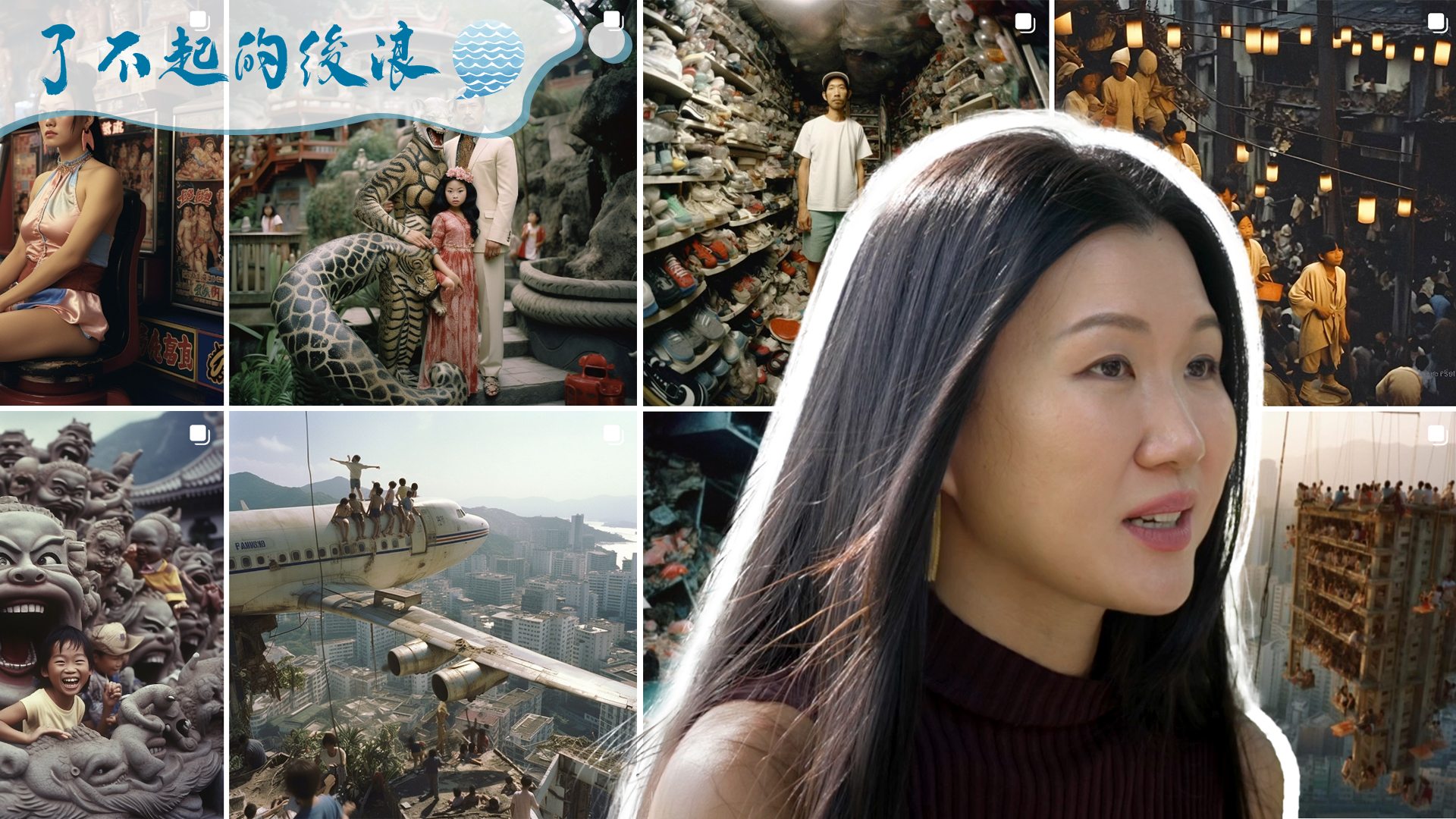 Walled City's Wildest Dreams achieved by AI