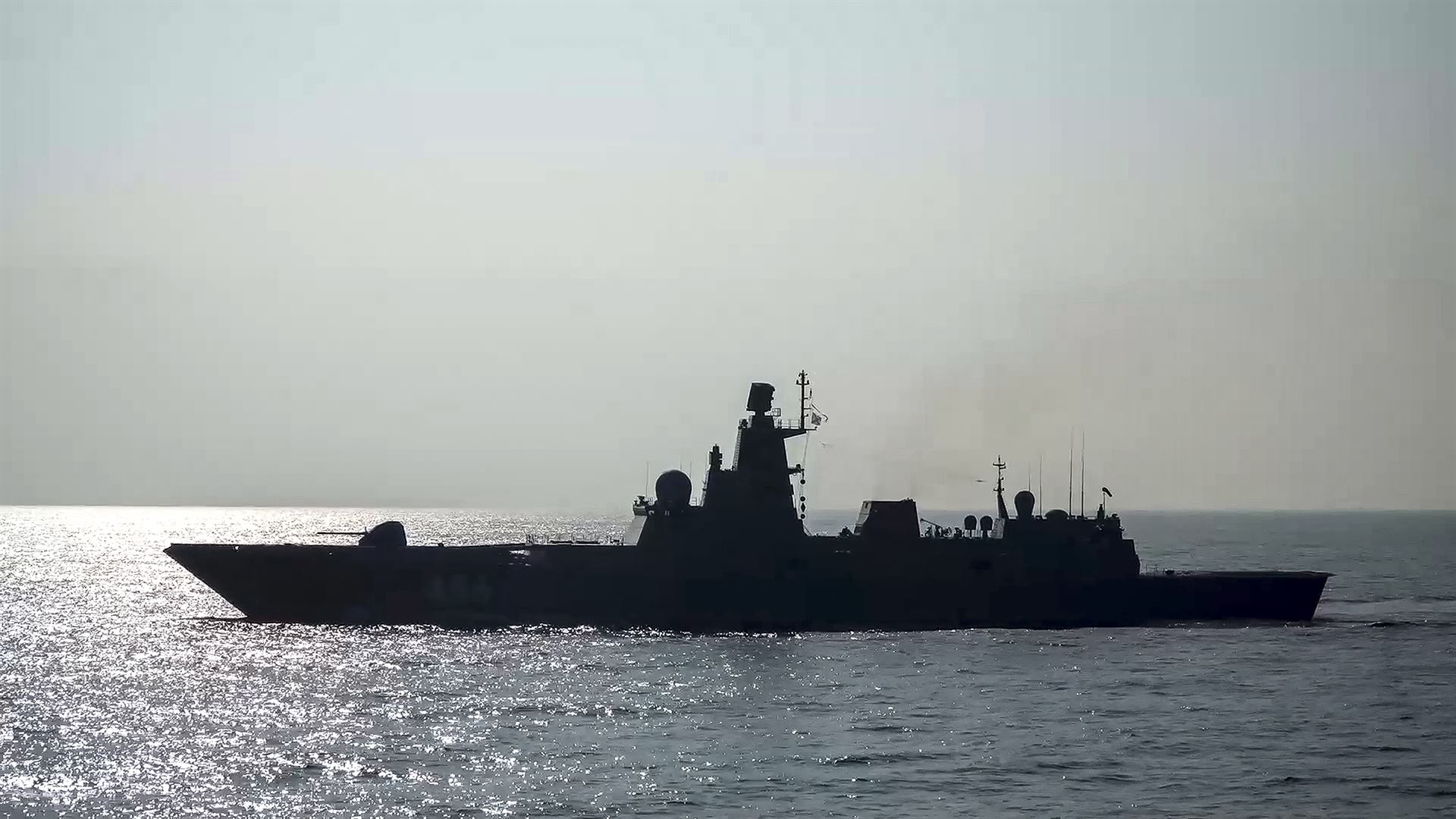 Russian frigate with hypersonic missiles conducts drills in English ...