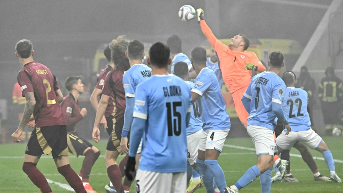Last-gasp goal hands Israel first win of Nations League campaign