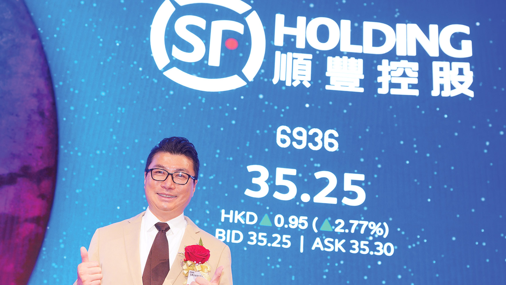 SF Holding debuts in Hong Kong amid IPO market revival