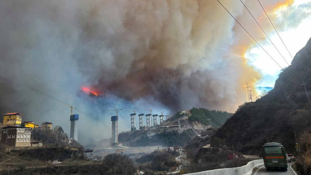 Over 140 evacuated as forest fire rages in China's Sichuan