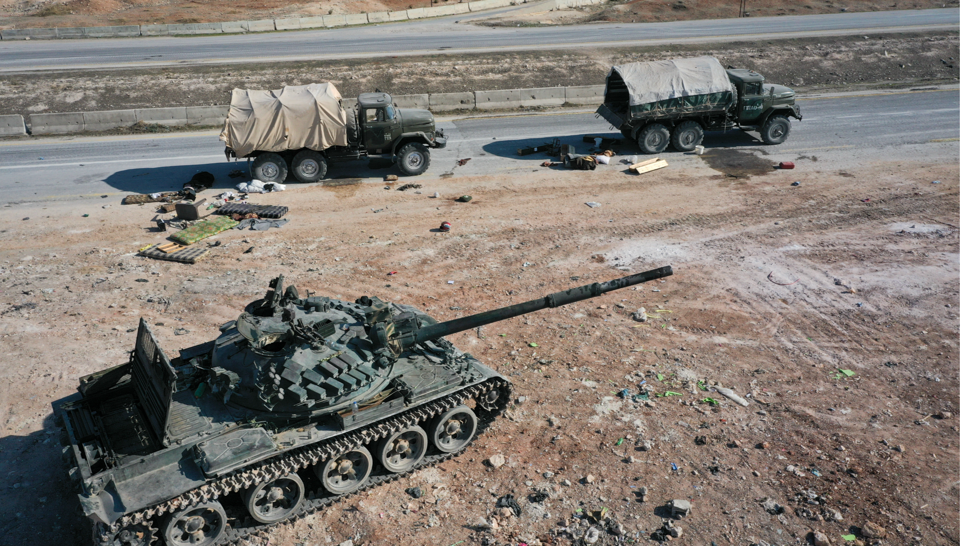 Syrian transitional govt talks with ousted officials to transfer power