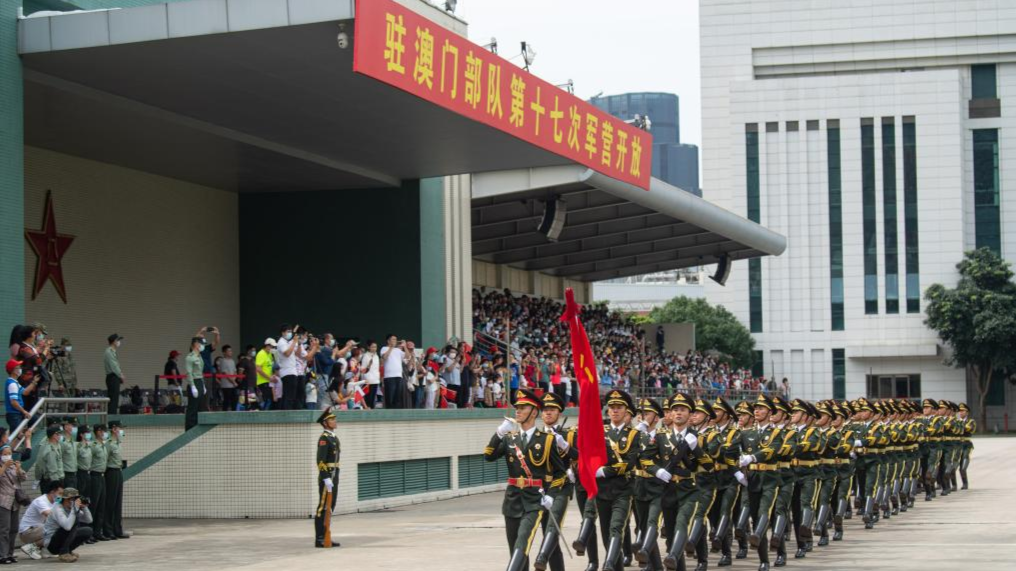 Mainland: PLA garrison committed to prosperity, stability in Macao