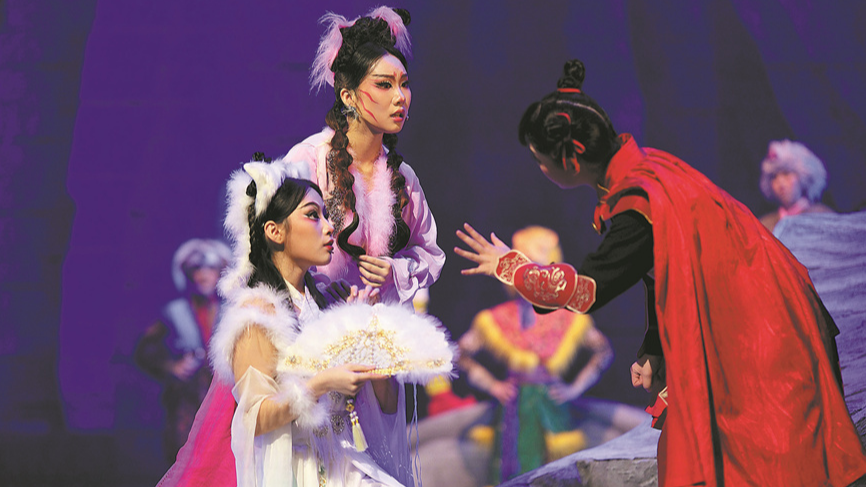 Revving up career in Yueju Opera