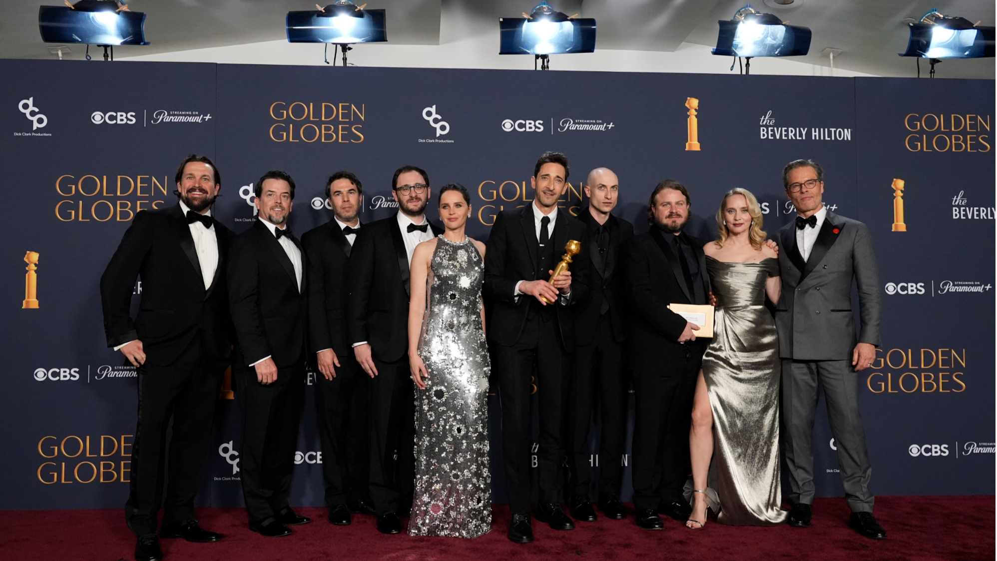 'The Brutalist', 'Emilia Perez' triumph at Golden Globes