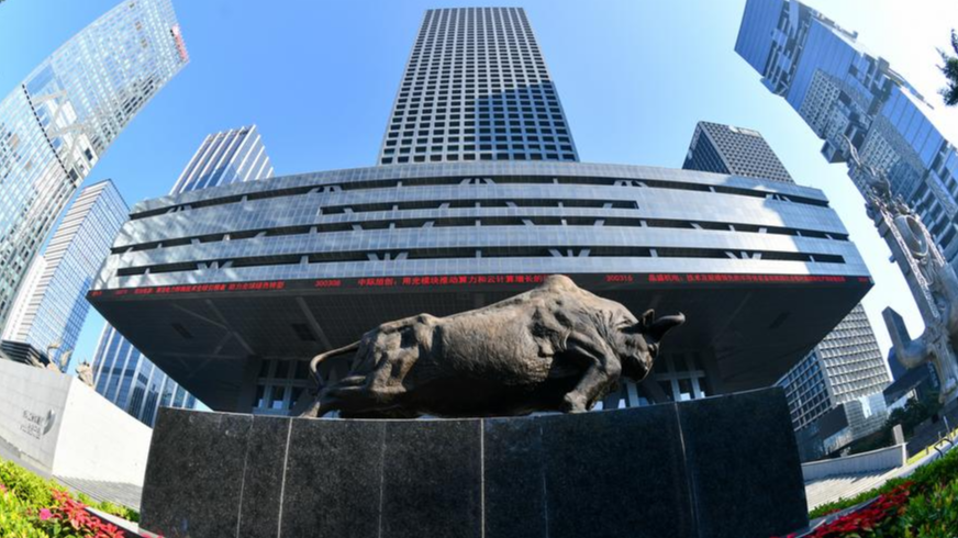 China shares looking spry on tech boom