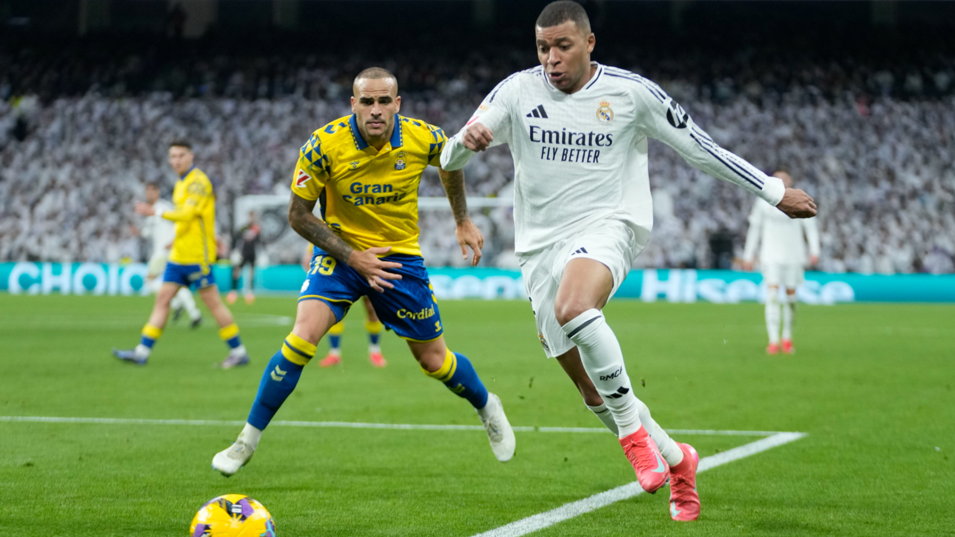Mbappe shines as Real Madrid fight back to beat Las Palmas 4-1