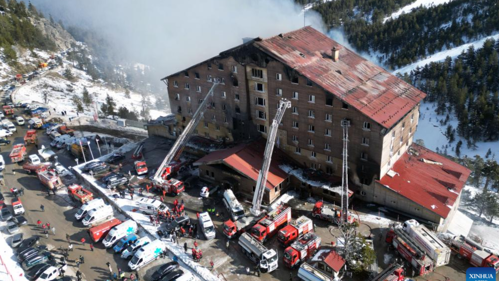 Türkiye detains 11 over ski resort hotel fire that killed 79