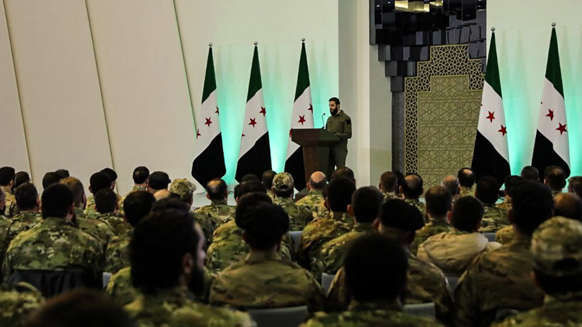 Syria's interim president announces legislative, political roadmap