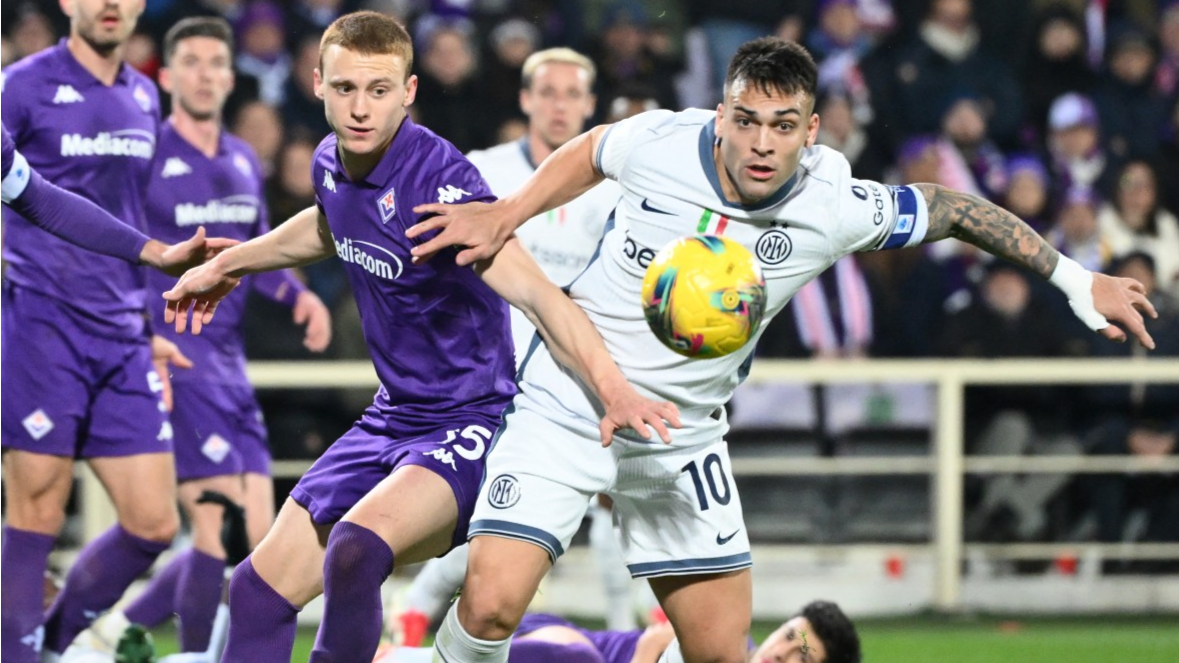 Inter slump to 3-0 defeat at Fiorentina