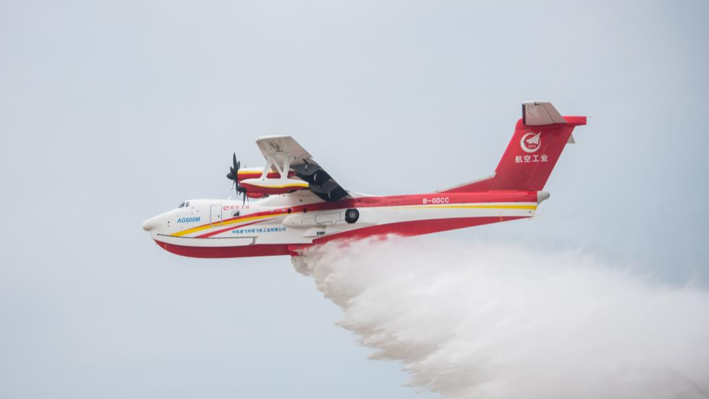China's homegrown AG600M amphibious aircraft complete first test ...