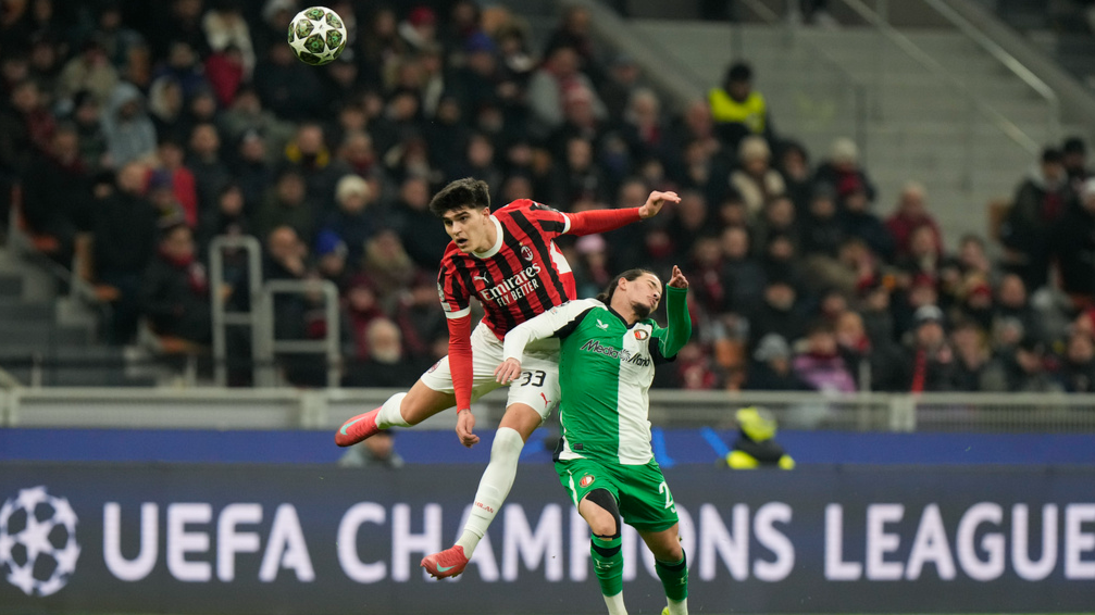 Feyenoord knock out Milan to reach Champions League last 16