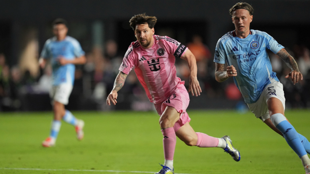 Inter Miami's Messi fined for grabbing New York City coach by the neck