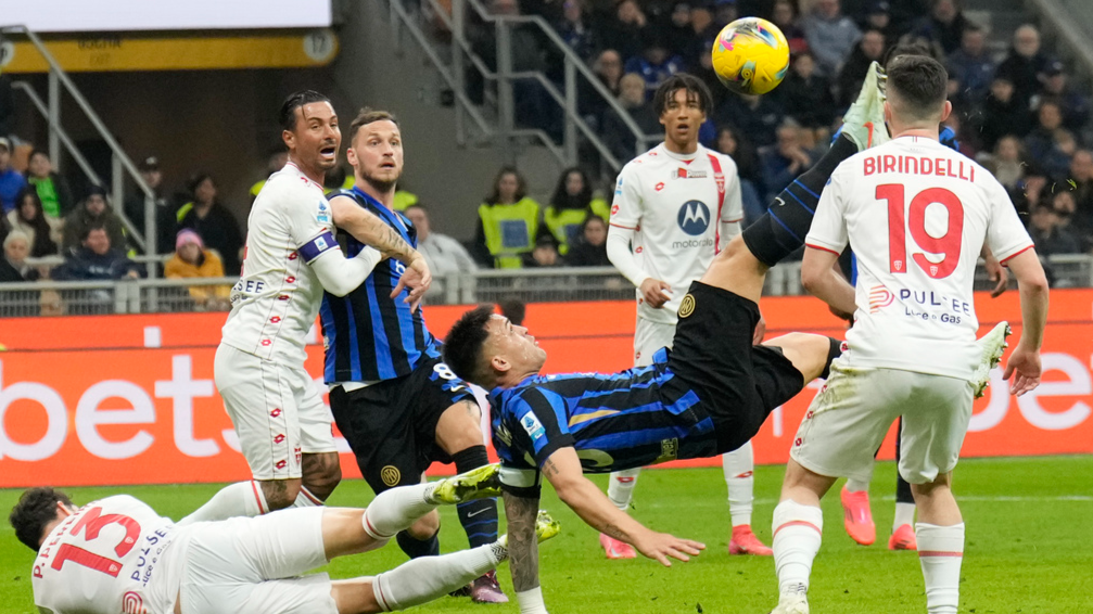 Inter extend lead at the top with comeback win over bottom club Monza