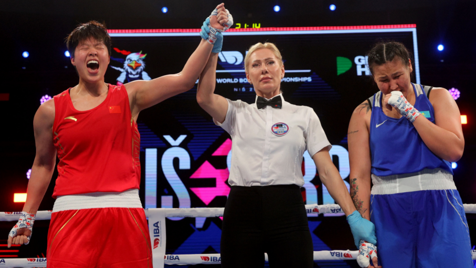 China's Zhan wins heavyweight gold at Women's World Boxing Championships