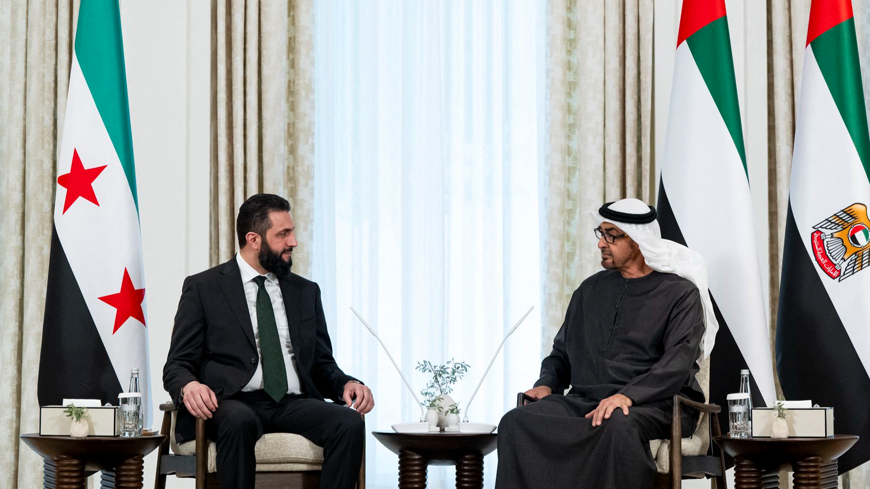 UAE president affirms support for Syria's unity, sovereignty