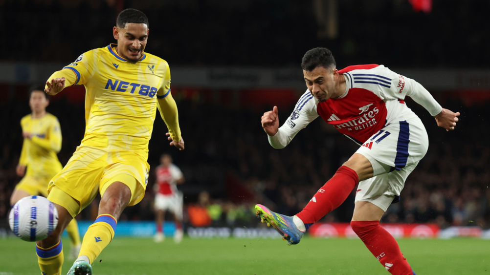 Palace's Mateta denies Arsenal win to leave Liverpool on brink of title
