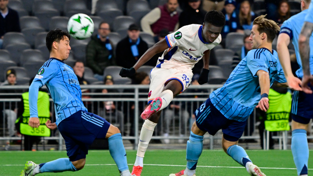 Chelsea hammer Djurgarden 4-1 in Conference League semifinal first leg