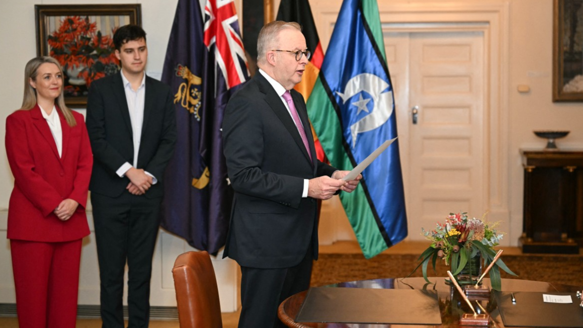 Australia's Albanese Labor government sworn in for second term