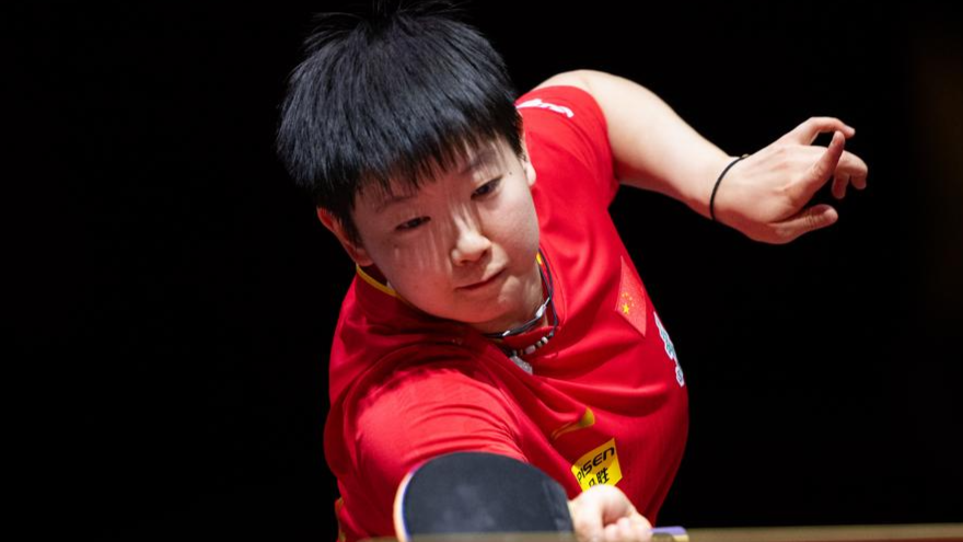 Top-seeded Sun, Lin cruise into last 16 at table tennis worlds