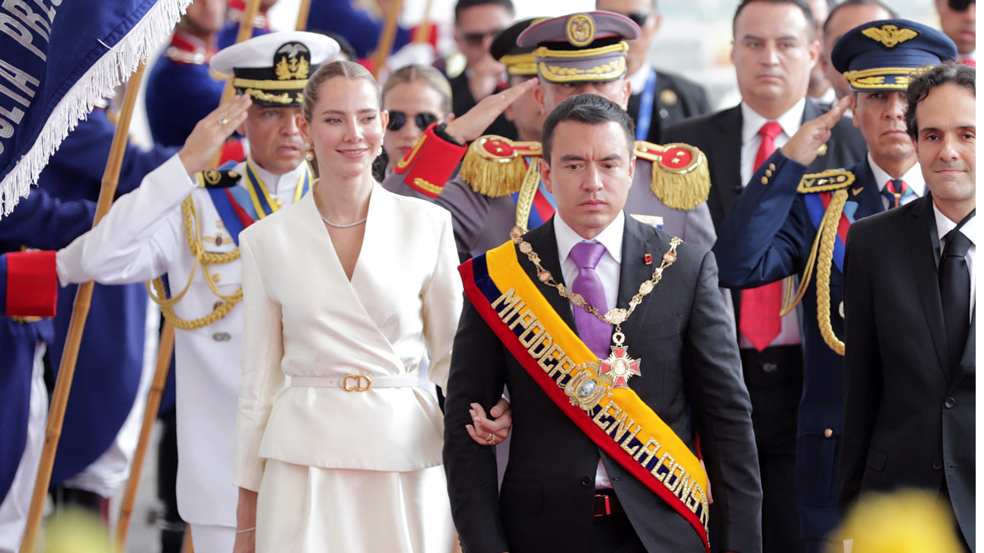 Daniel Noboa sworn in as Ecuadorian president