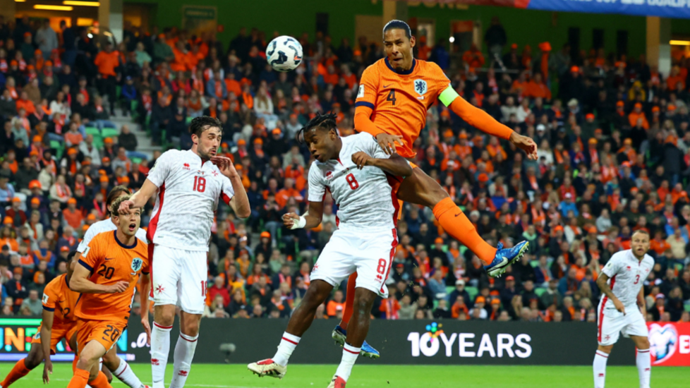 Depay equals scoring record as Dutch thrash Malta